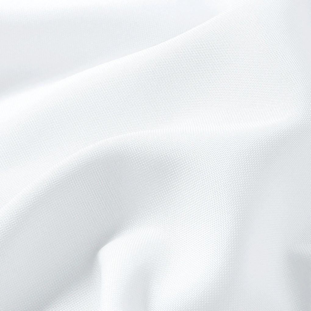 Goldea oválný teflonový ubrus - bílý 120 x 200 cm