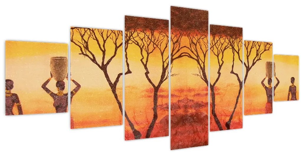 Obraz - Africká savana (210x100 cm)