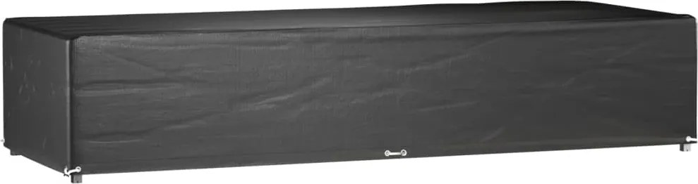 Plachty na zahradní lehátko 2 ks 12 oček 205 x 75 x 40 cm PE 3155393