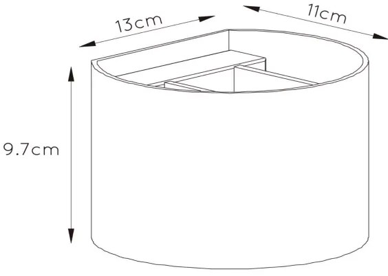 Lucide 09218/04/30 - LED Nástěnné svítidlo XIO 1xG9/4W/230V černé