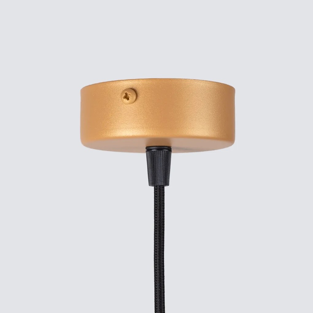 Sollux Lighting Závěsné svítidlo ARCHE 1 zlaté