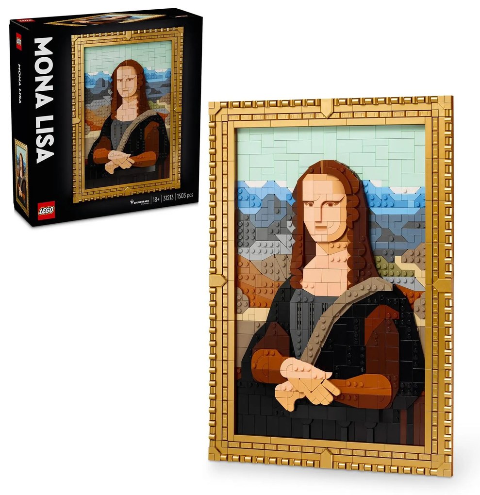 Lego stavebnice lego art 31213 mona lisa