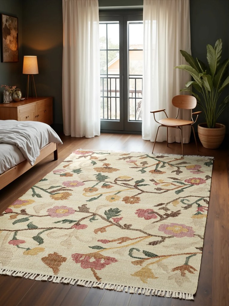 ELLE Decoration, Kusový koberec Violette 106259 Cream/Multi z kolekce Elle, 200x300, vícebarevná, kuchyně