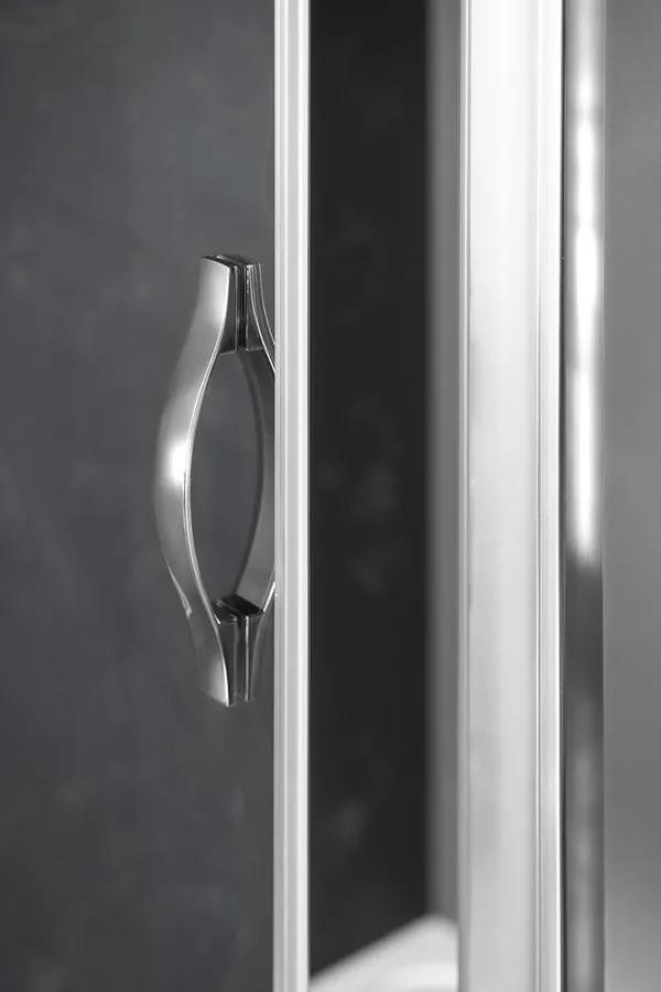 Gelco SIGMA SIMPLY obdélníkový sprchový kout pivot dveře 800x700mm L/P varianta, Brick sklo GS3888GS4370