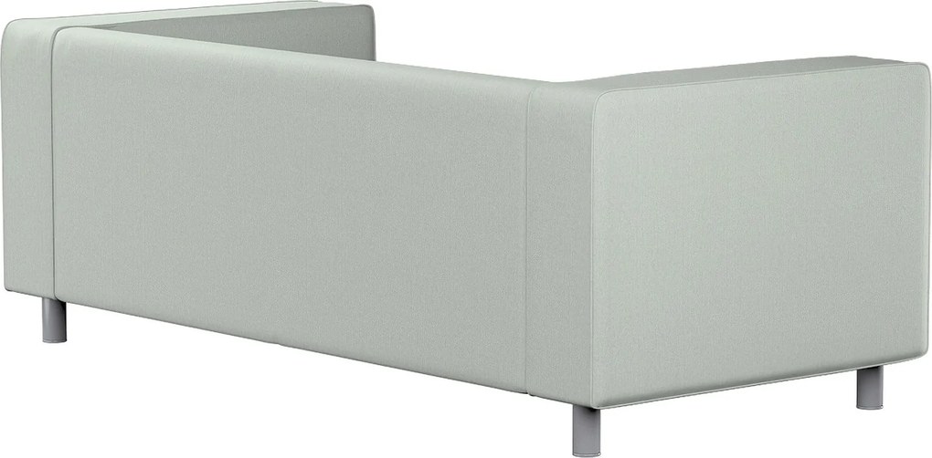 Potah na pohovku IKEA Klippan 2-místná barva modrá látka pletený vzor