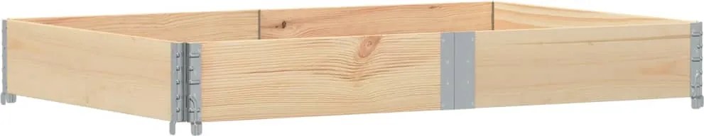 Zahradní truhlík 150 x 100 cm masivní borové dřevo 3295411