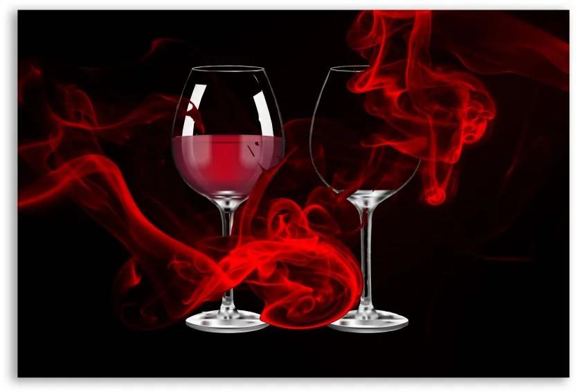 Obraz červené víno Velikost (šířka x výška): 60x40 cm