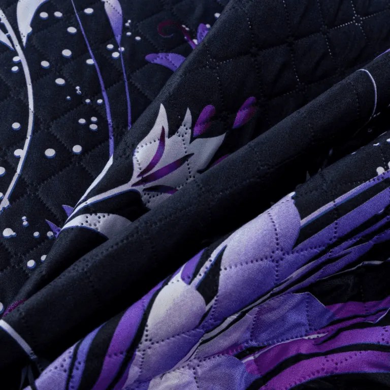 Přehoz na postel VIOLET BUTTERFLY, tmavě modrý Rozměr: 220 x 240 cm