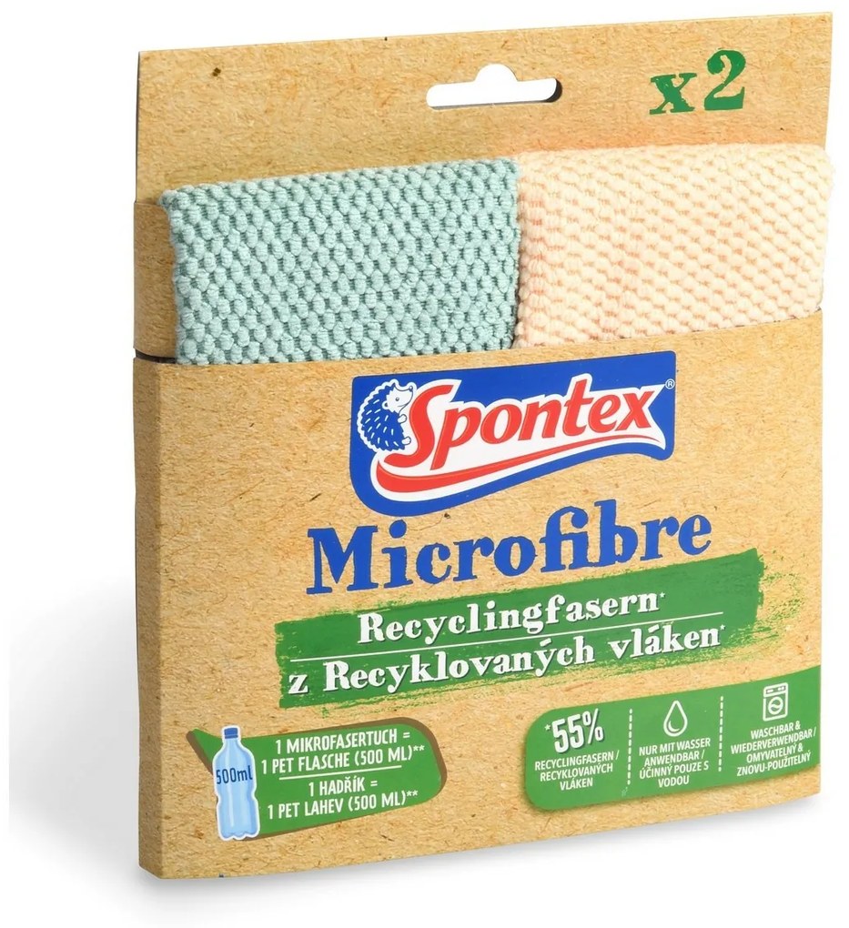 Spontex microfiber recycled