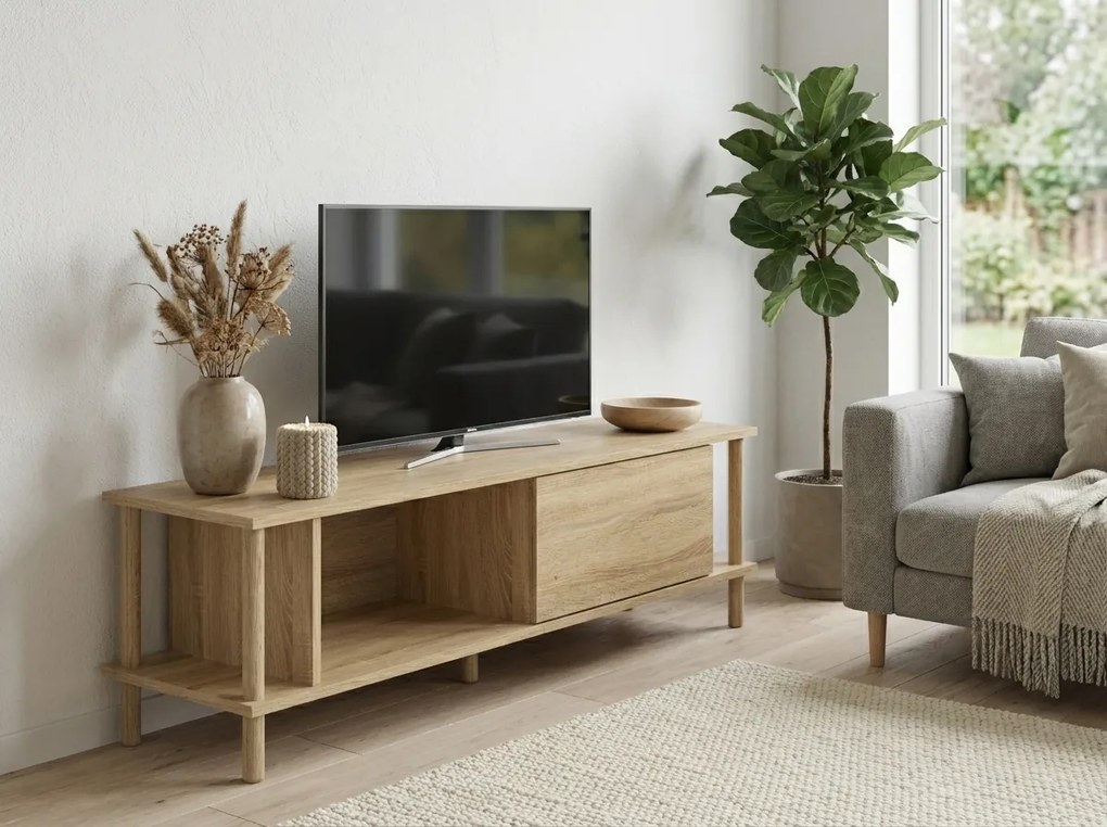 TV stolek PARIS 150 cm, dub sonoma