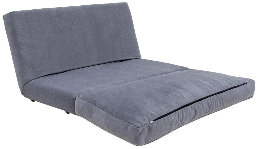 Designová rozkládací pohovka Wandella 120 cm šedá