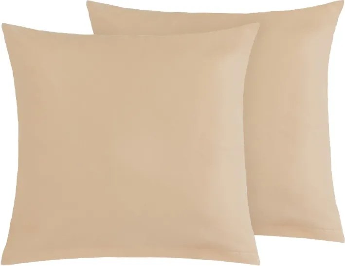 Bellatex Povláček bavlněný - SET 2ks Béžová 40x40 cm