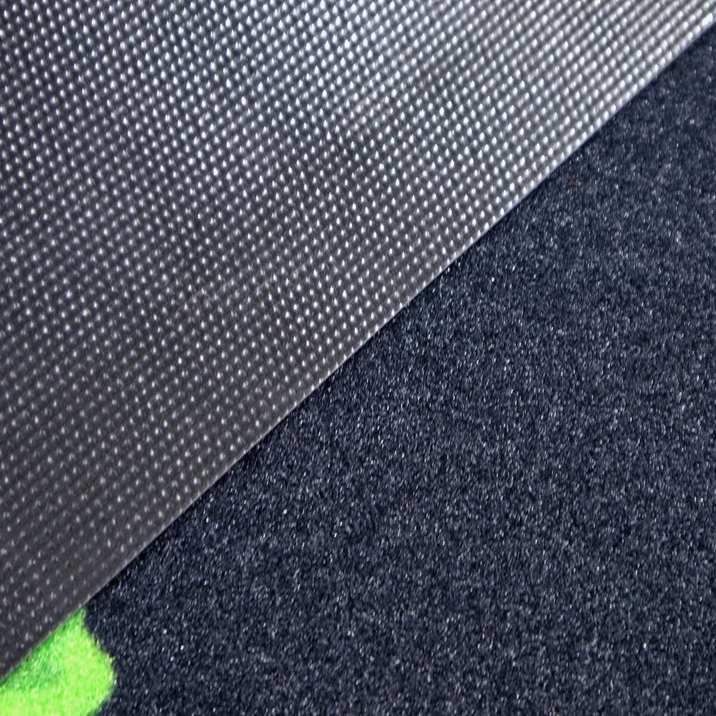Mercury Flooring, Rohožka GPS (Stojíte zde) 40x60 cm - na ven i na doma, 40x60, černá