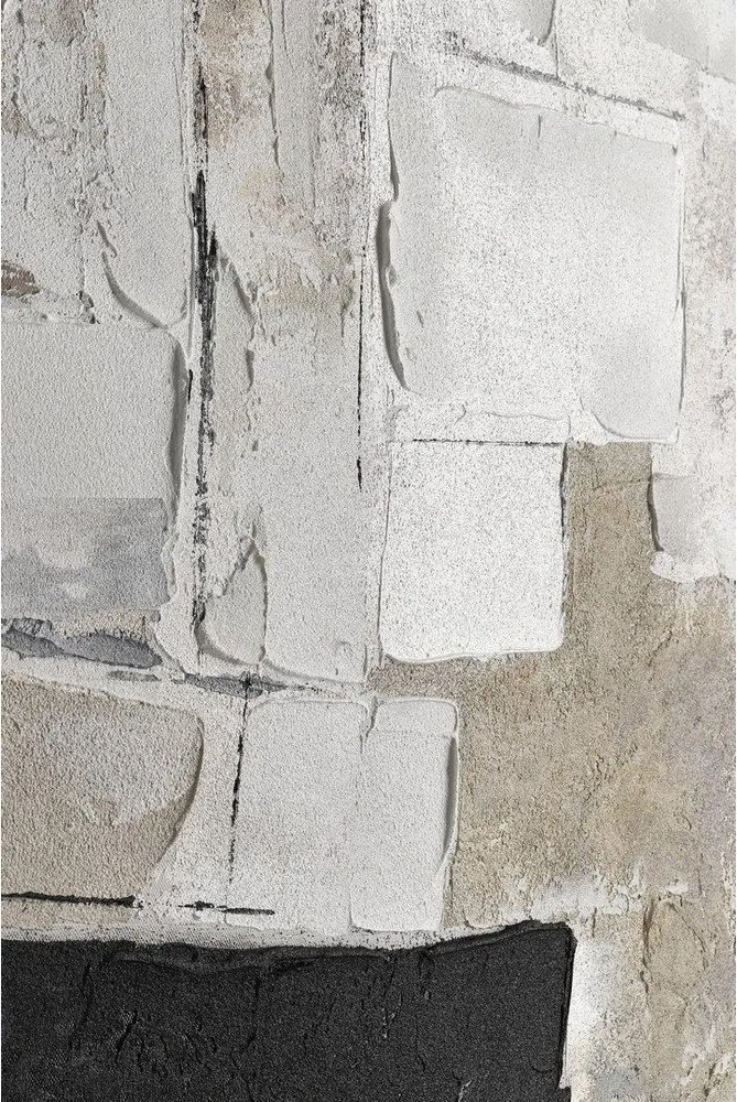 Tištěný/s ručně malovanými prvky obraz na plátně 80x80 cm Crown – Bizzotto