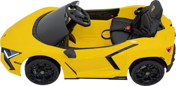Elektrické autíčko Lamborghini Revuelto žluté