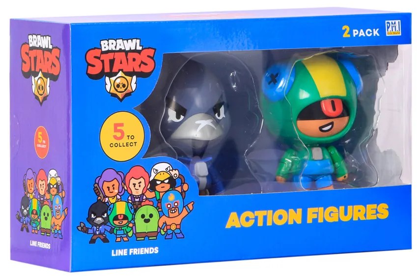Akční figurky brawl stars 2pack (náhodné) 11,5cm