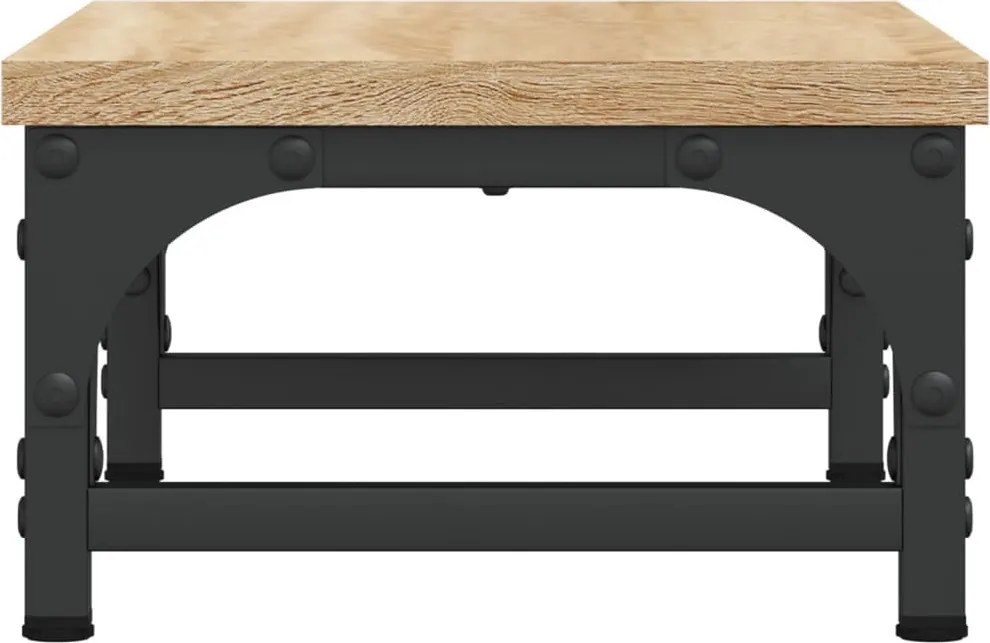 vidaXL Stojan na monitor 37 x 23 x 14 cm kompozitní dřevo [833998] Barva: kouřový dub