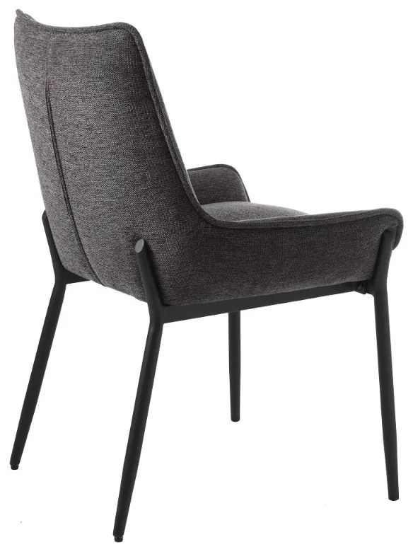 Designová židle Achaicus tmavě šedá