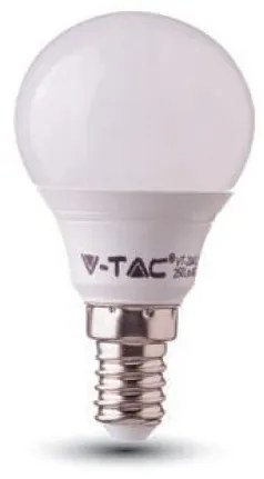 V-TAC LED žárovka mini Globe P45 4,5W/230V/E14/4000K/470Lm/200°/A++