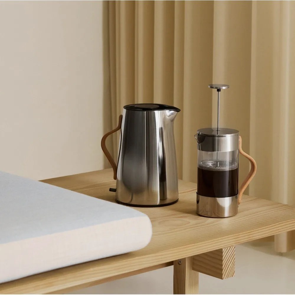 Rychlovarná konvice z nerezové oceli ve stříbrné barvě 1,2 l Emma – Stelton