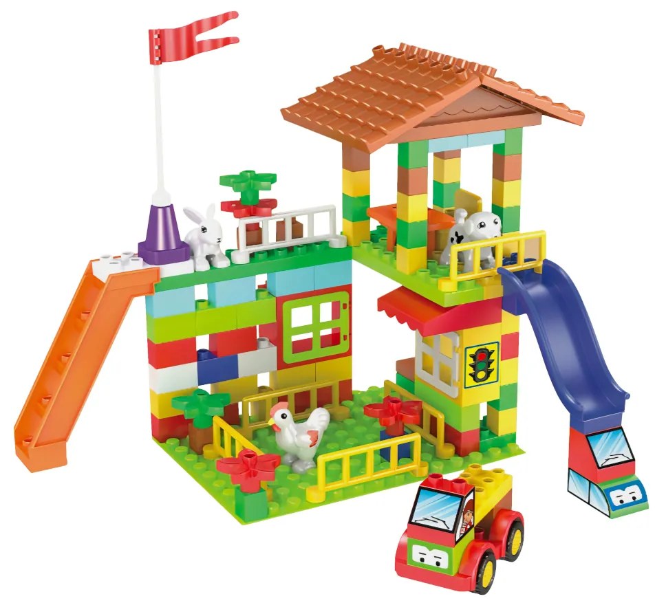 L-W Toys Junior kostky Farma