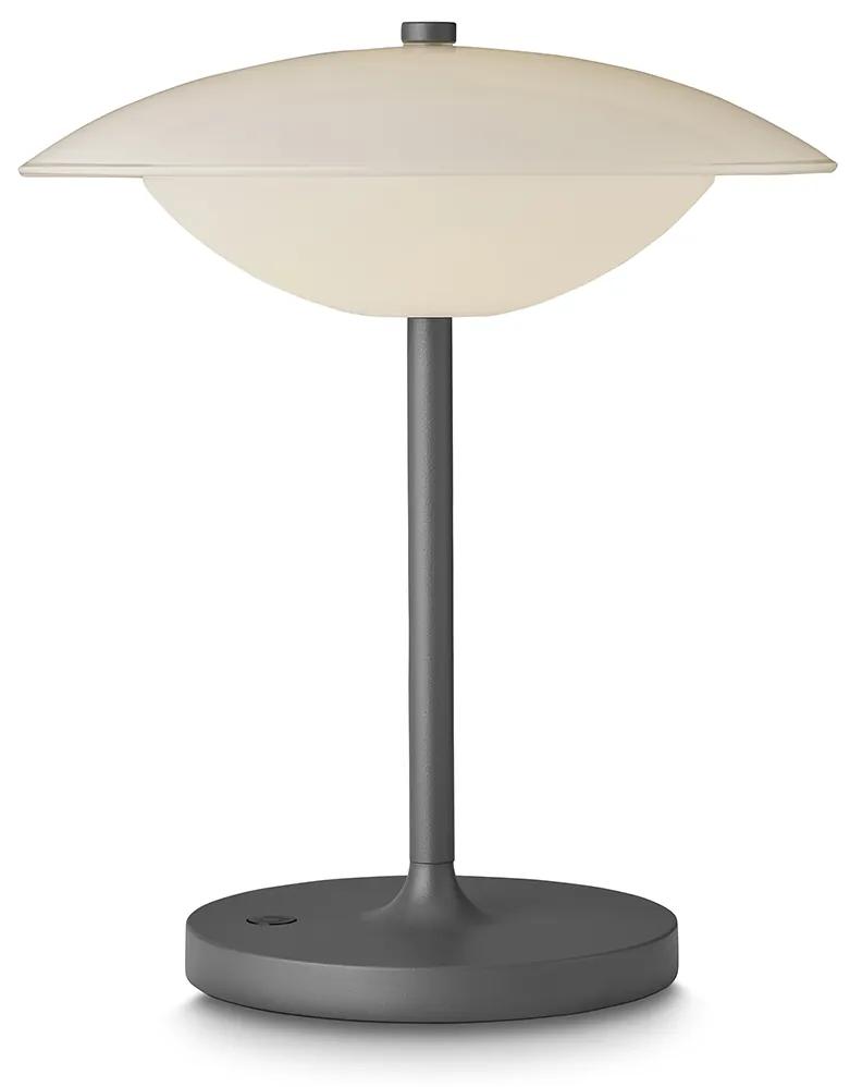 Halo Design 800889 stolní lampa Baroni Move na baterie, antracit, 2W, 22cm