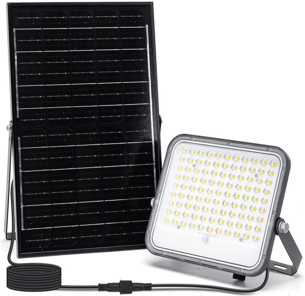 Aigostar - LED Stmívatelný solární reflektor LED/150W/3,4V IP66 + DO