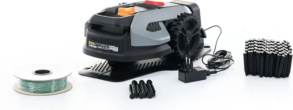 Riwall PRO RRM 500 APP robotická akumulátorová sekačka 500 m2 s možností ovládání přes WiFi nebo Bluetooth
