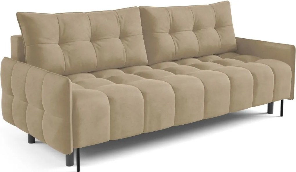 Elegantní pohovka Monza s rozkládací funkcí DL a úložným prostorem na lůžkoviny 215 cm