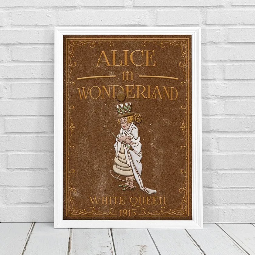 Plakát Plakát Alice v říši divů bílá královna