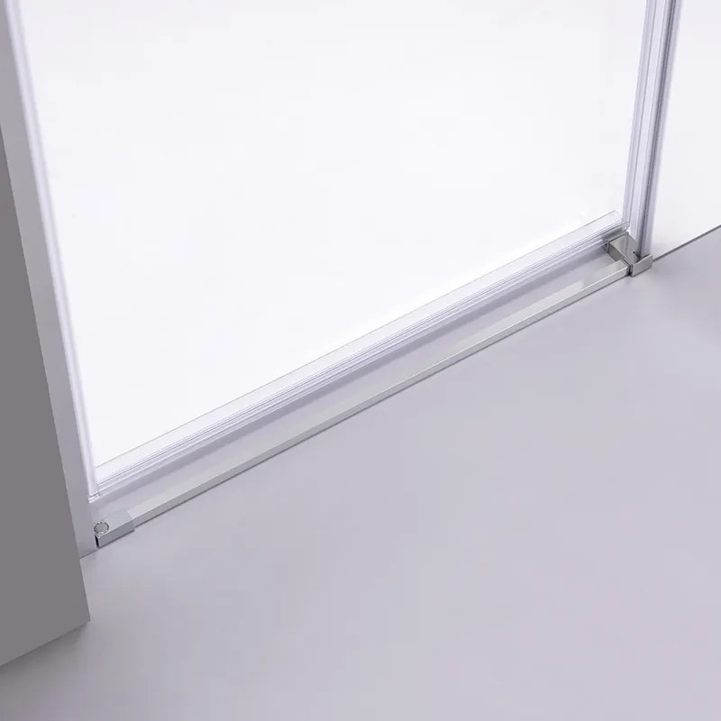 BPS-koupelny Posuvné sprchové dveře PD-NOCR HYD-5168 110 cm chrom/transparent pro instalaci do niky - bez vaničky