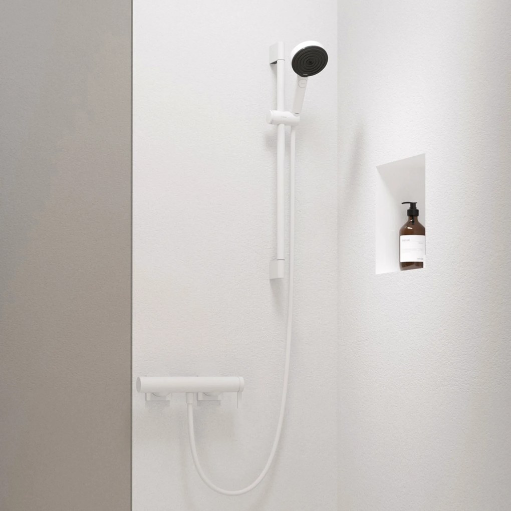 Hansgrohe Tecturis E, páková sprchová baterie, bílá matná, HAN-73620700