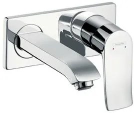 Hansgrohe METRIS umyvadlová nástěnná baterie chrom 31085000