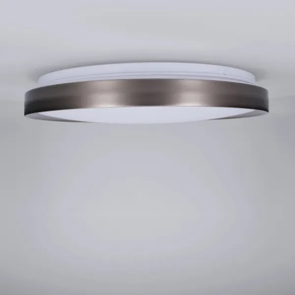 Brilagi-LED Stmív. svítidlo FANCIA LED/48W/230V 3000-6500K pr. 39 cm stříbrná+DO