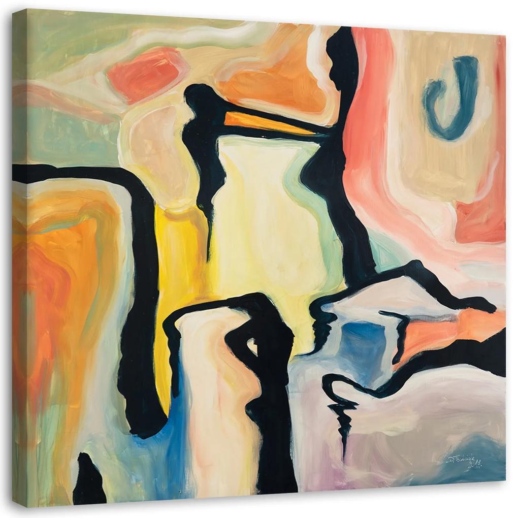 Gario Obraz na plátně Pastelová kompozice Rozměry: 30 x 30 cm