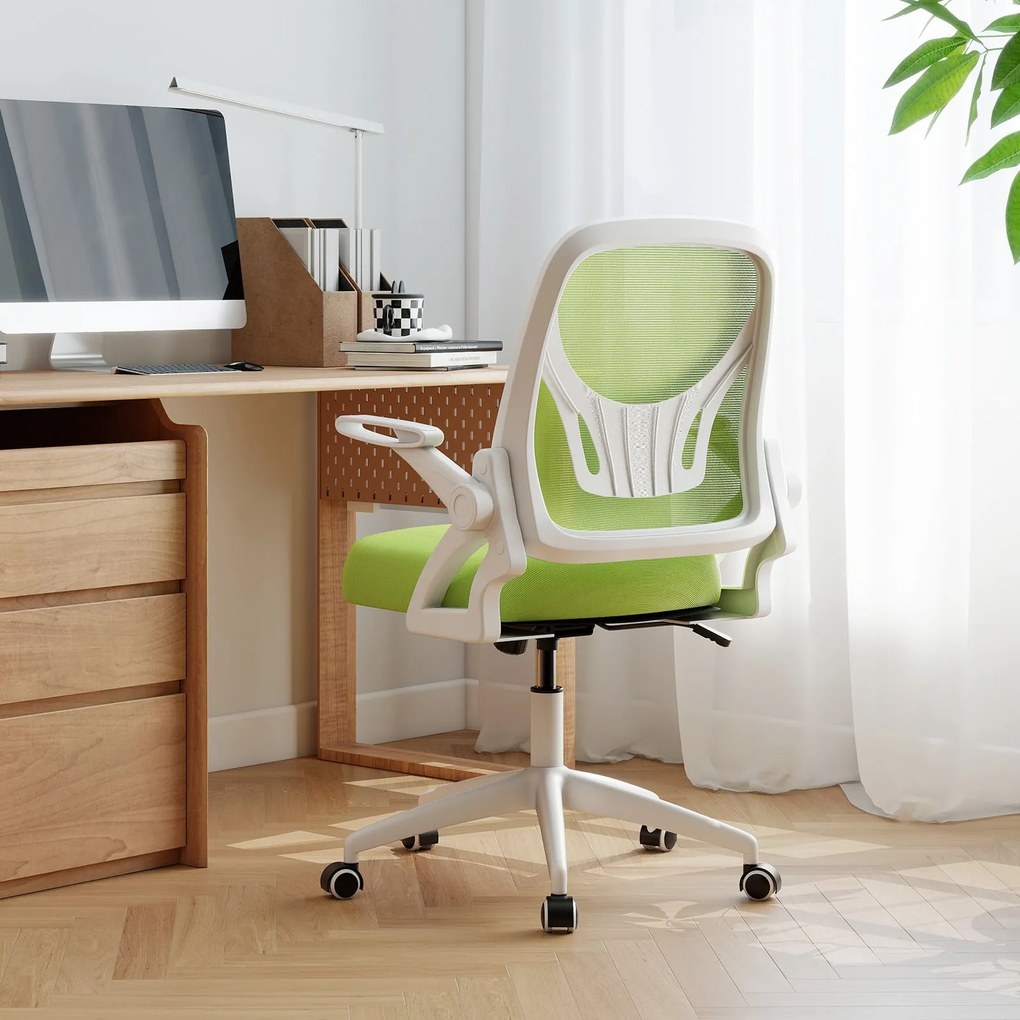 Costway Ergonomická kancelářská židle se sklopnými područkami