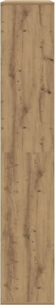 Knihovna dub artisan 100 x 33 x 187,5 cm kompozitní dřevo 3309383