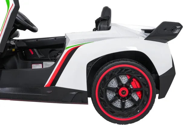 Elektrické autíčko Lamborghini Veneno bílé
