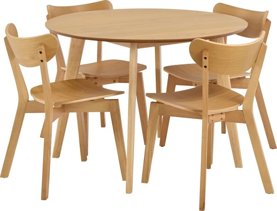 Jídelní set Roxby dub přírodní