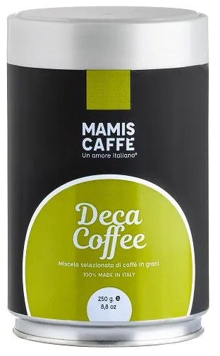 Mamis coffee ZRNKOVÁ KÁVA MAMI'S CAFFÉ BEZKOFEINOVÁ 250 G DÓZA expirace 21.11.2024