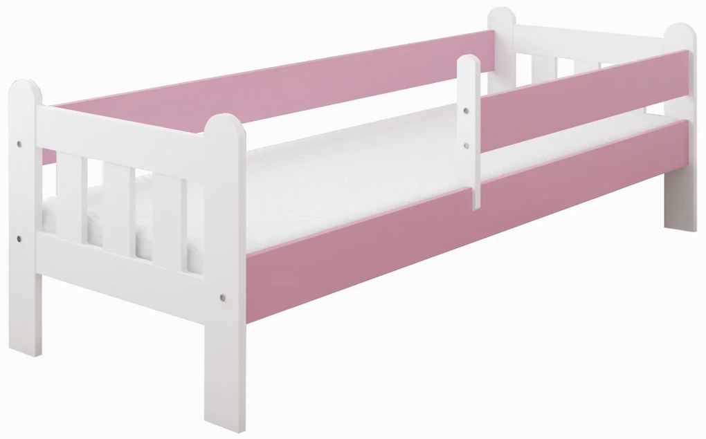 BabyBeds Dětská postel STAS Velikost postele: 160x80 cm, Barevné provedení: Bílá, Úložný prostor: Ano, s úložným prostorem Bílá