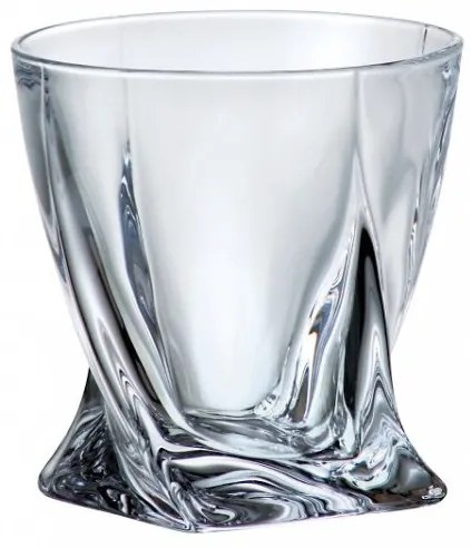 Crystalite Bohemia křišťálový whisky set Quadro (1+6)