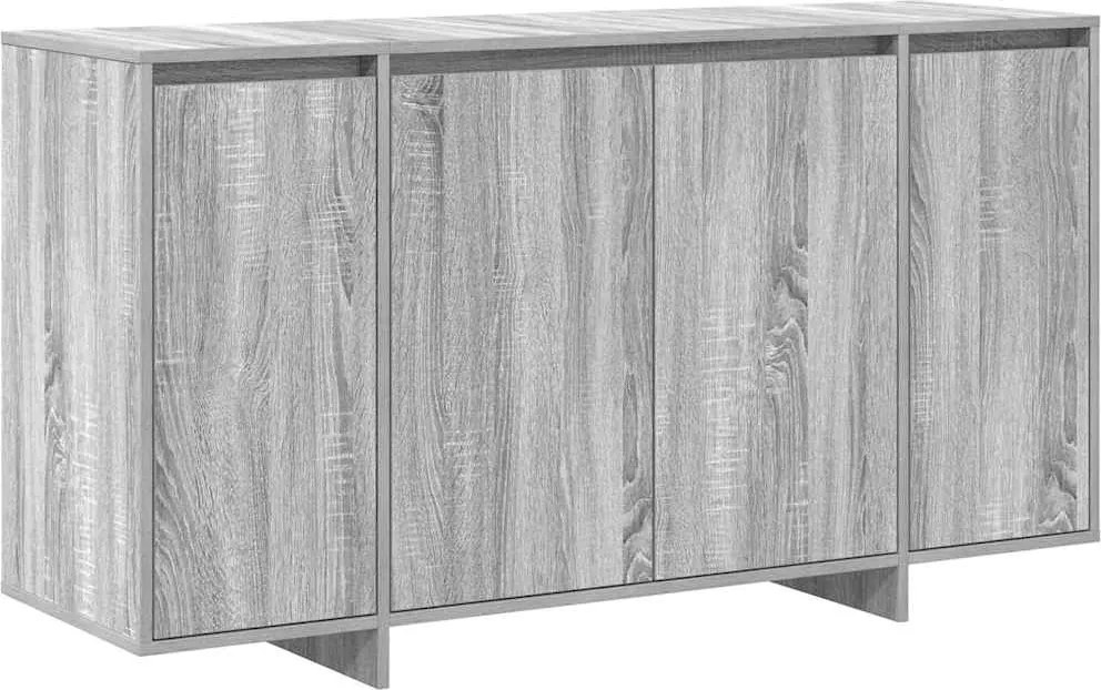 Servírovací skříň Šedá Sonoma 135 x 41 x 75 cm Kompozitní dřevo 3333891