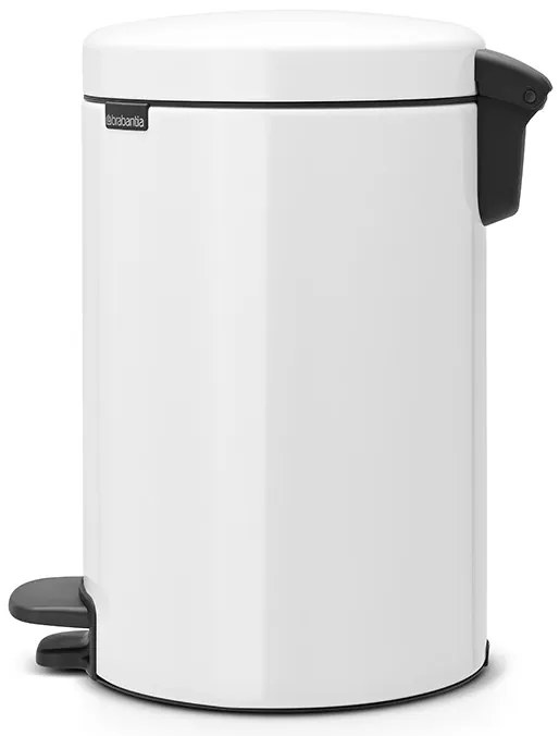 Brabantia Pedálový koš NewIcon 12L bílá