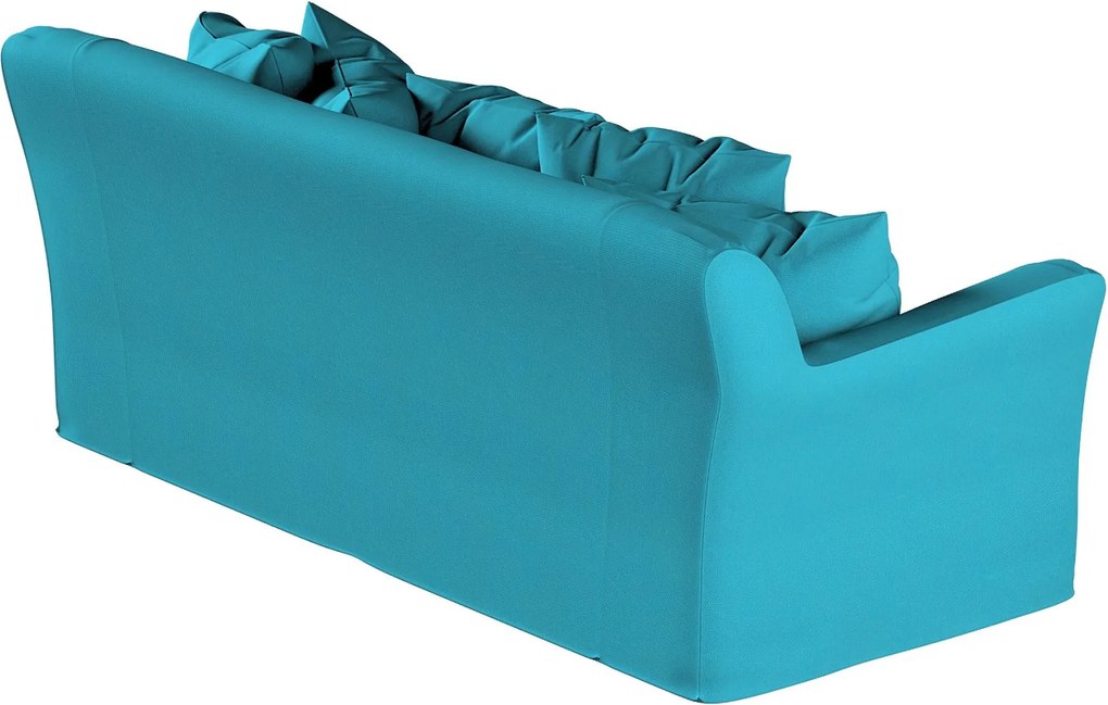 Potah na pohovku IKEA Tomelilla rozkládací barva modrá látka pletený vzor