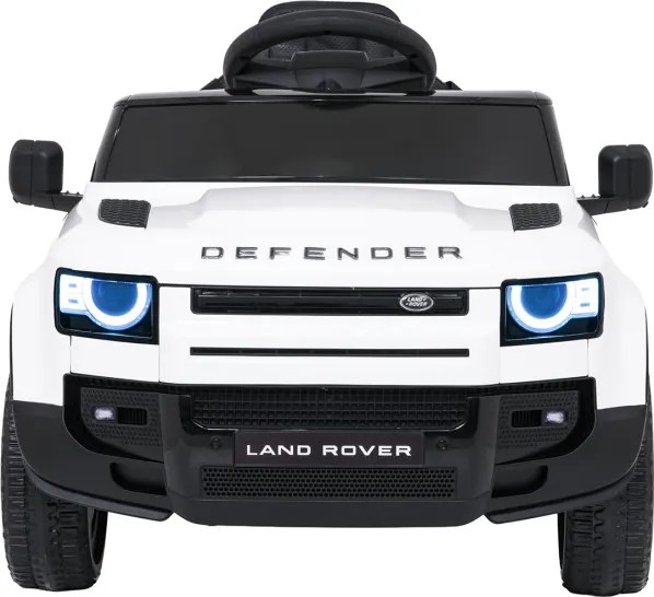 Elektrické autíčko Land Rover Defender bílé