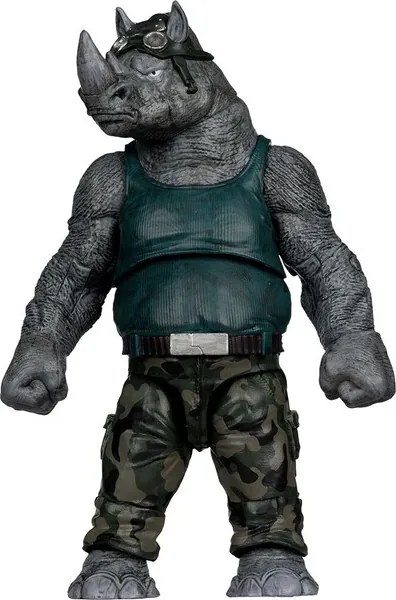 Akční figurka McFarlane Toys TMNT Page Punchers - Rocksteady 17 cm Vícebarevná