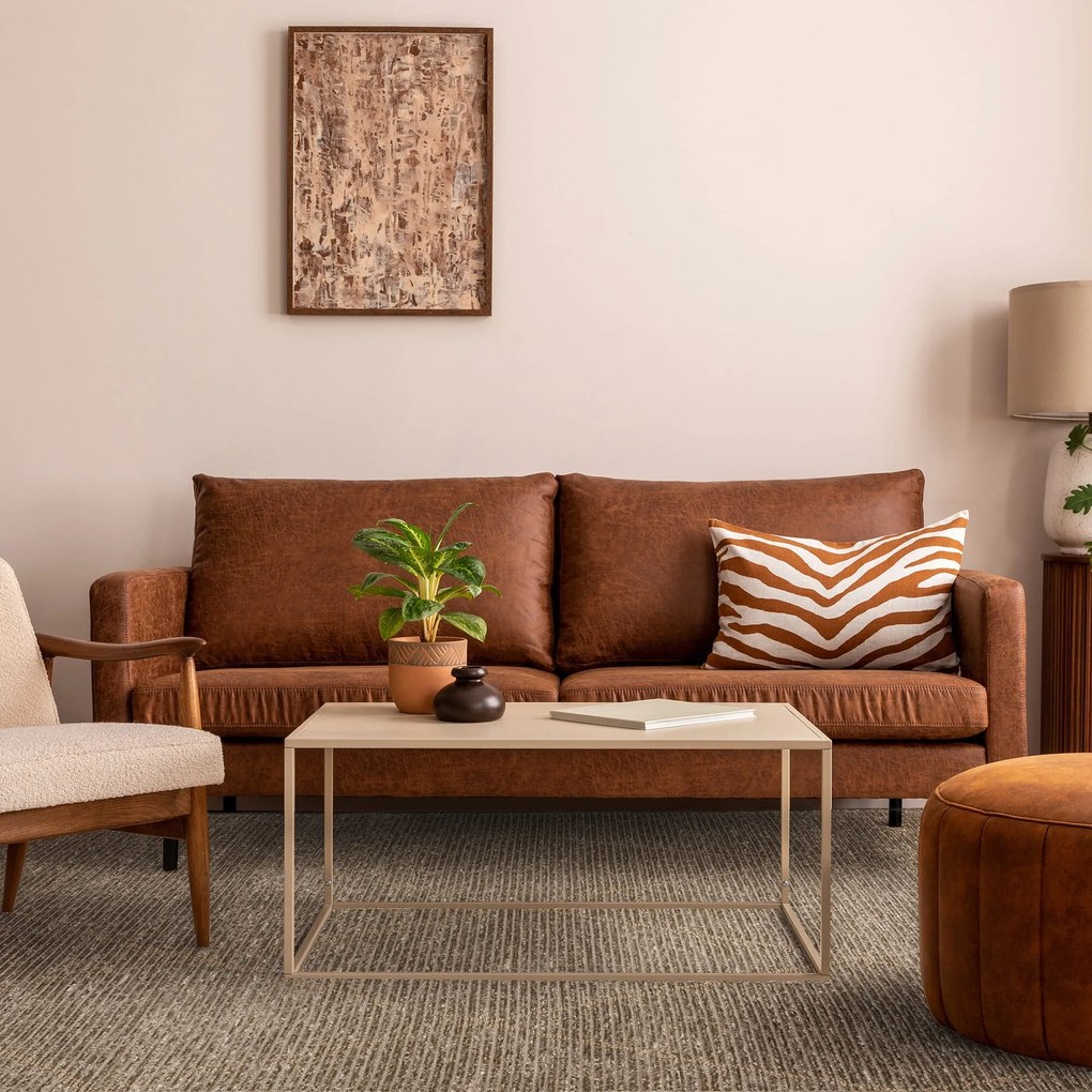 Tribeca Design Kusový koberec Fugali Taupe Rozměry: 160x230 cm