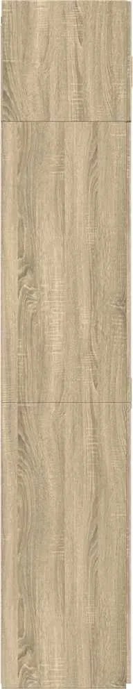 Úzká úložná dub sonoma 80x42,5x225 cm kompozitní dřevo 3281352