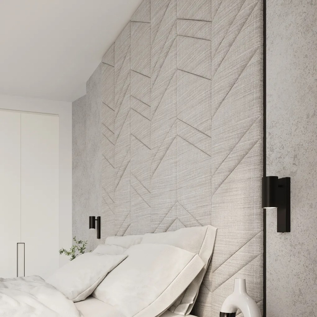Sollux Lighting Nástěnné svítidlo UTTI černé